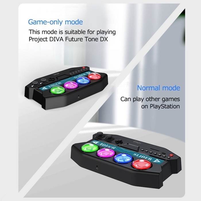 Jual Gamepad controller arcade ipega wired hatsune miku ps4 ps5 p4016 ...