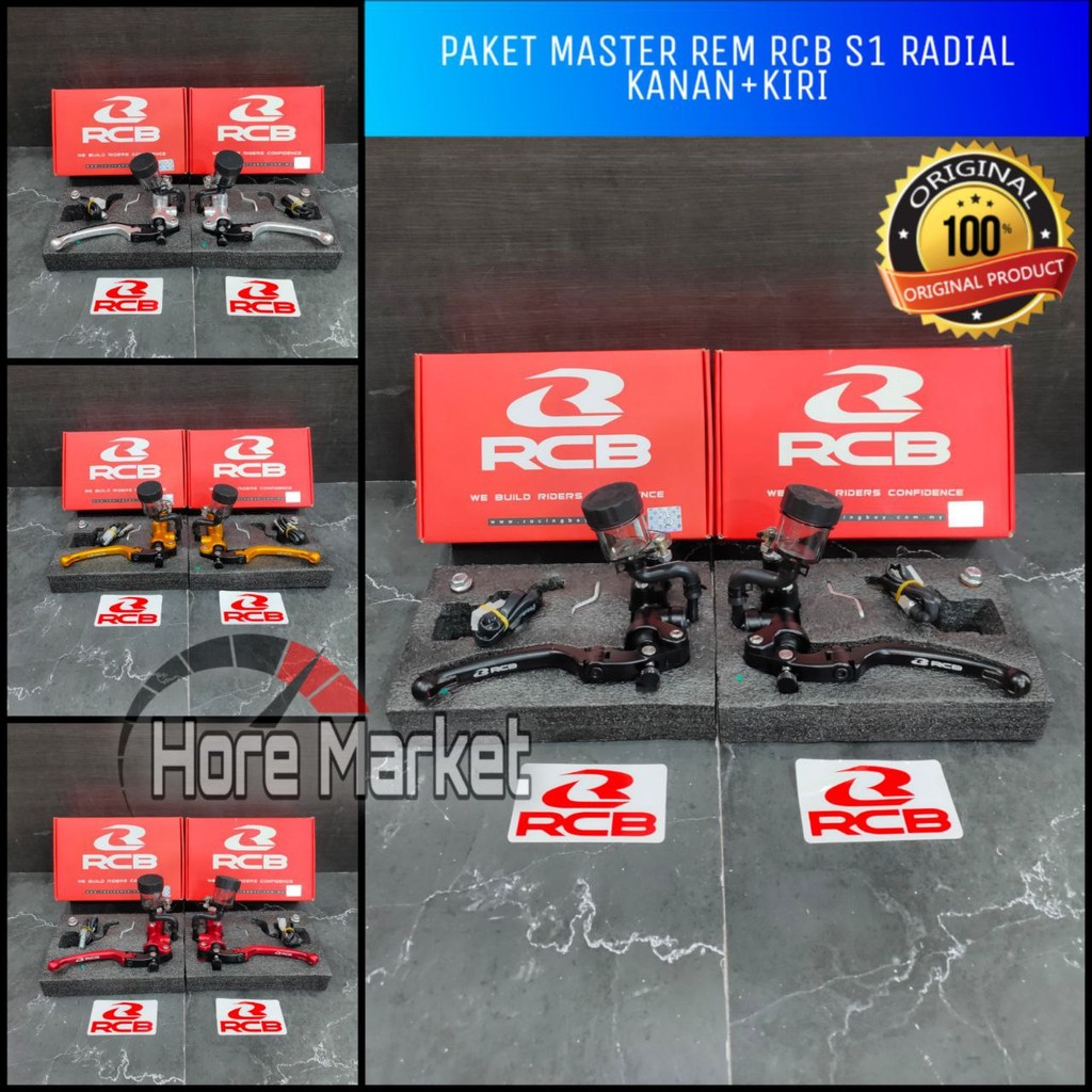 Jual MASTER REM RCB S1 SET ORIGINAL NMAX 155 VARIO 160 ABS 2022 PCX 150 ...