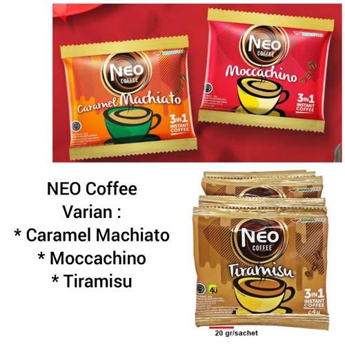 Jual 25 pcs KOPI NEO COFFEE CARAMEL SACHET 20GR - [NEW] - TOCISHOP88 ...