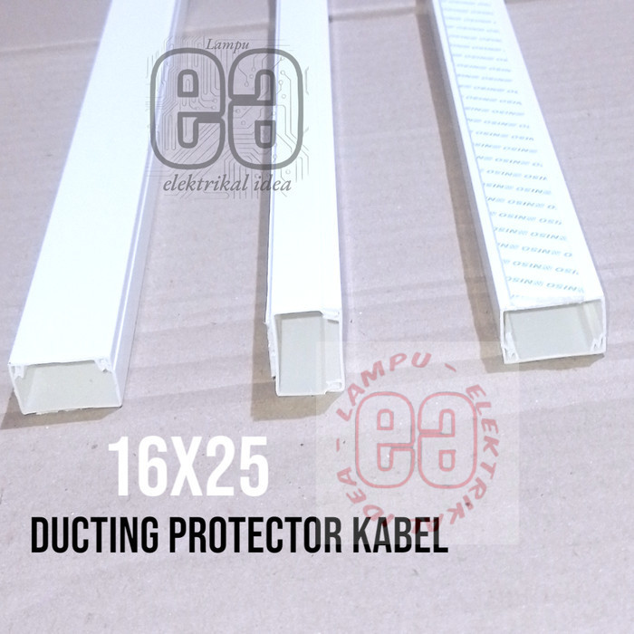 Jual KABEL DUCT DUCTING TF 16 X 25 MM TC PROTECTOR KABEL TRAY + DOUBLE TAPE Murah Berkwalitas ...