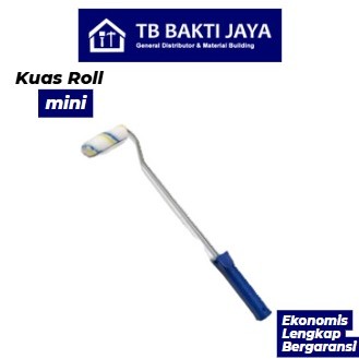 Jual Kuas roll cat kecil/Kuas rol kapal 4" inch/kuas tembok minyak ...