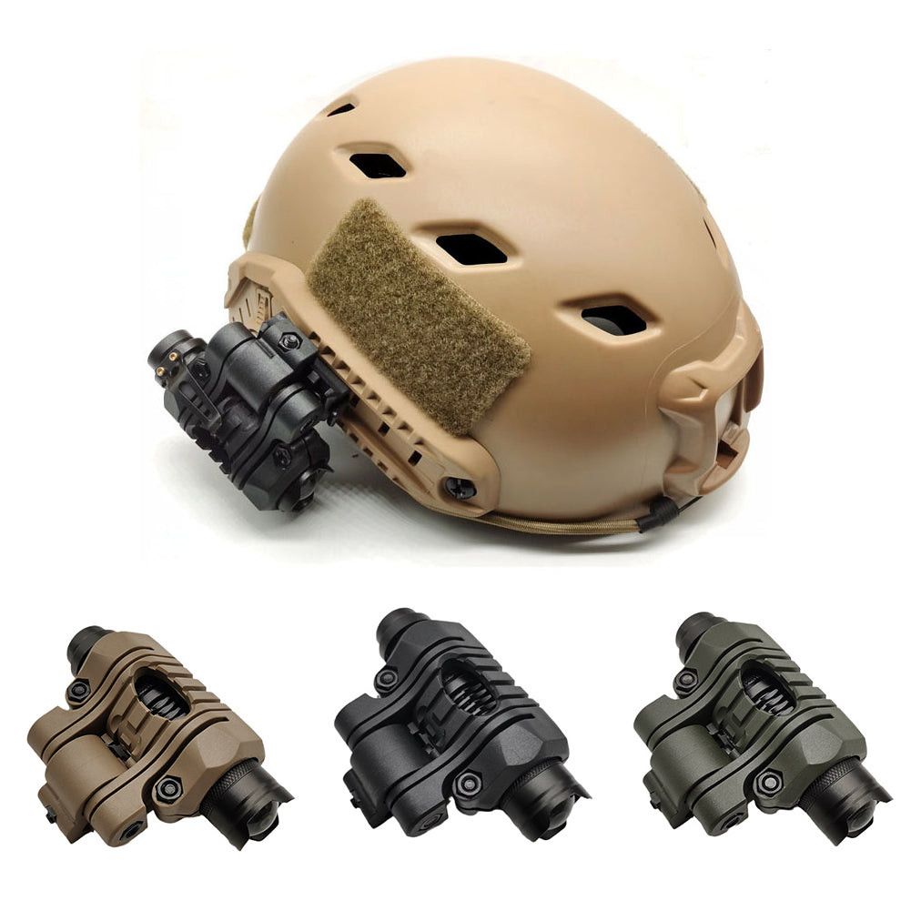 Jual Helmet Special Lighting Flashlight Support Tactical Quick Release ...