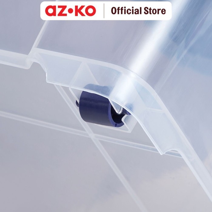 Jual AZKO Stora 50 ltr Kotak Penyimpanan Dengan Clip Kotak Serbaguna ...