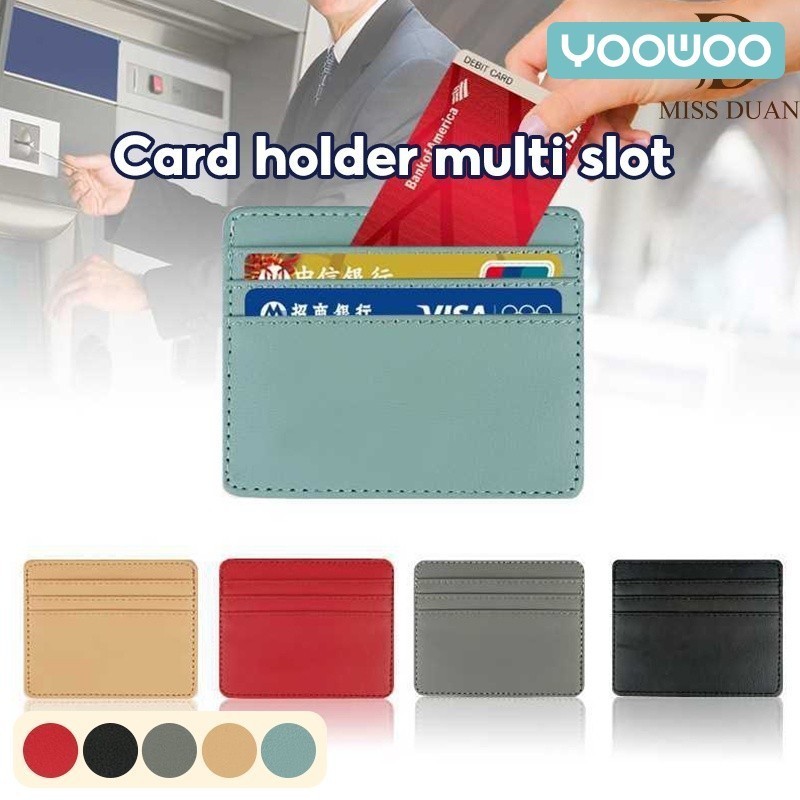 Jual YooWoo-Card holder / dompet kartu / card holder 4 slot / card ... Jual YooWoo-Card holder / dompet kartu / card holder 4 slot / card ...