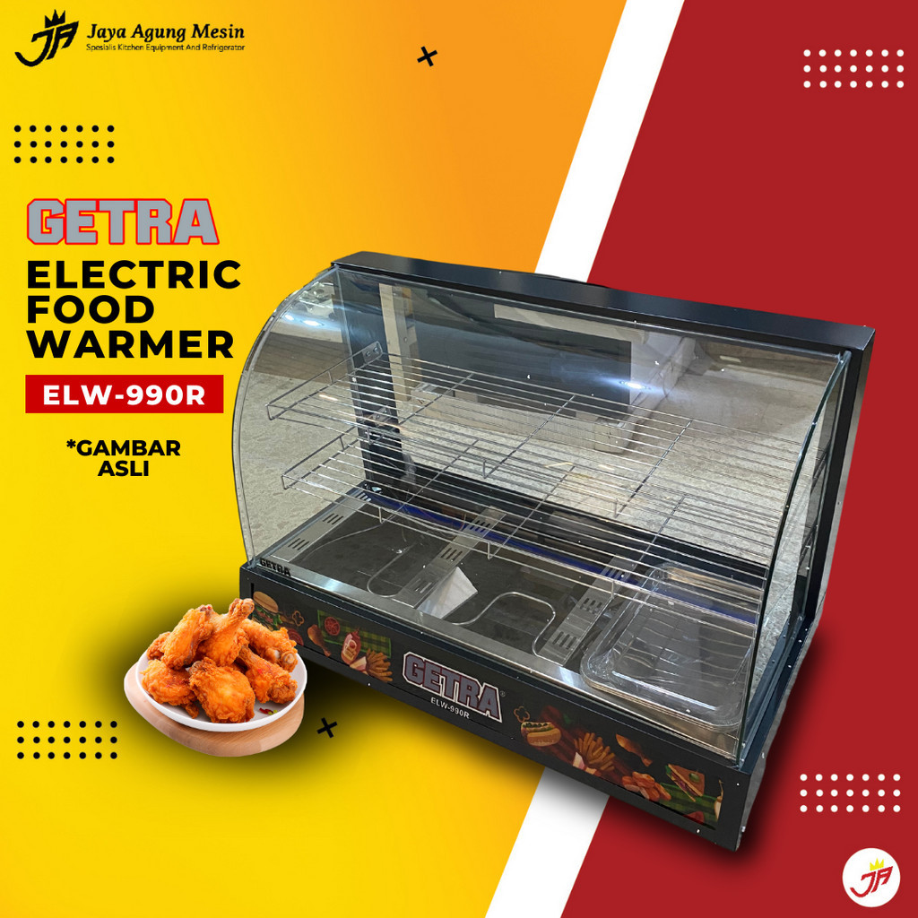 Jual GETRA ELW-990R FOOD DISPLAY WARMER / SHOWCASE PENGHANGAT MAKANAN ...