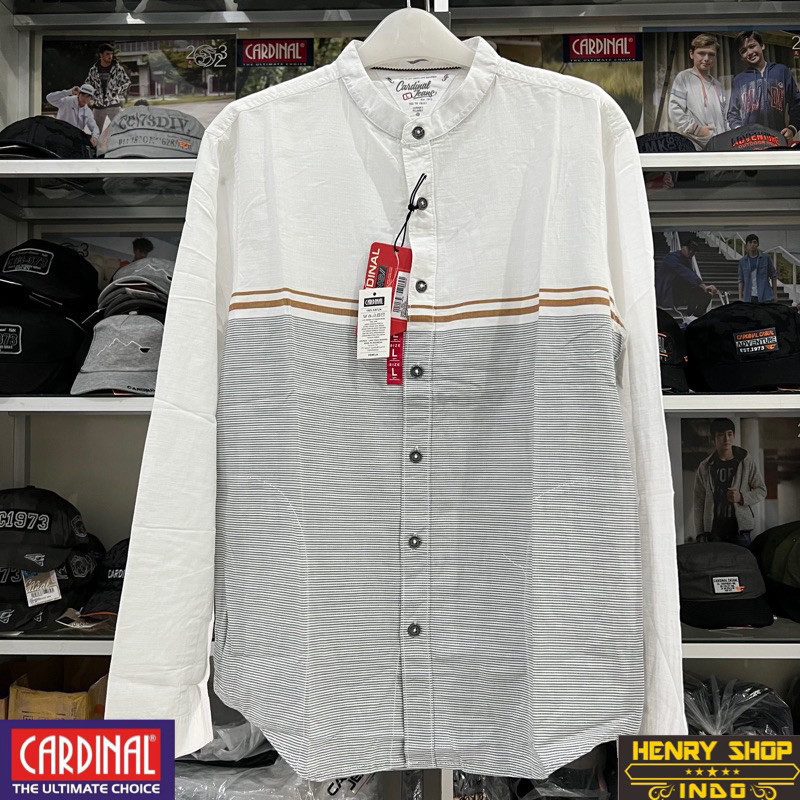 Jual Baju Koko Cardinal Lengan Panjang Original | Shopee Indonesia