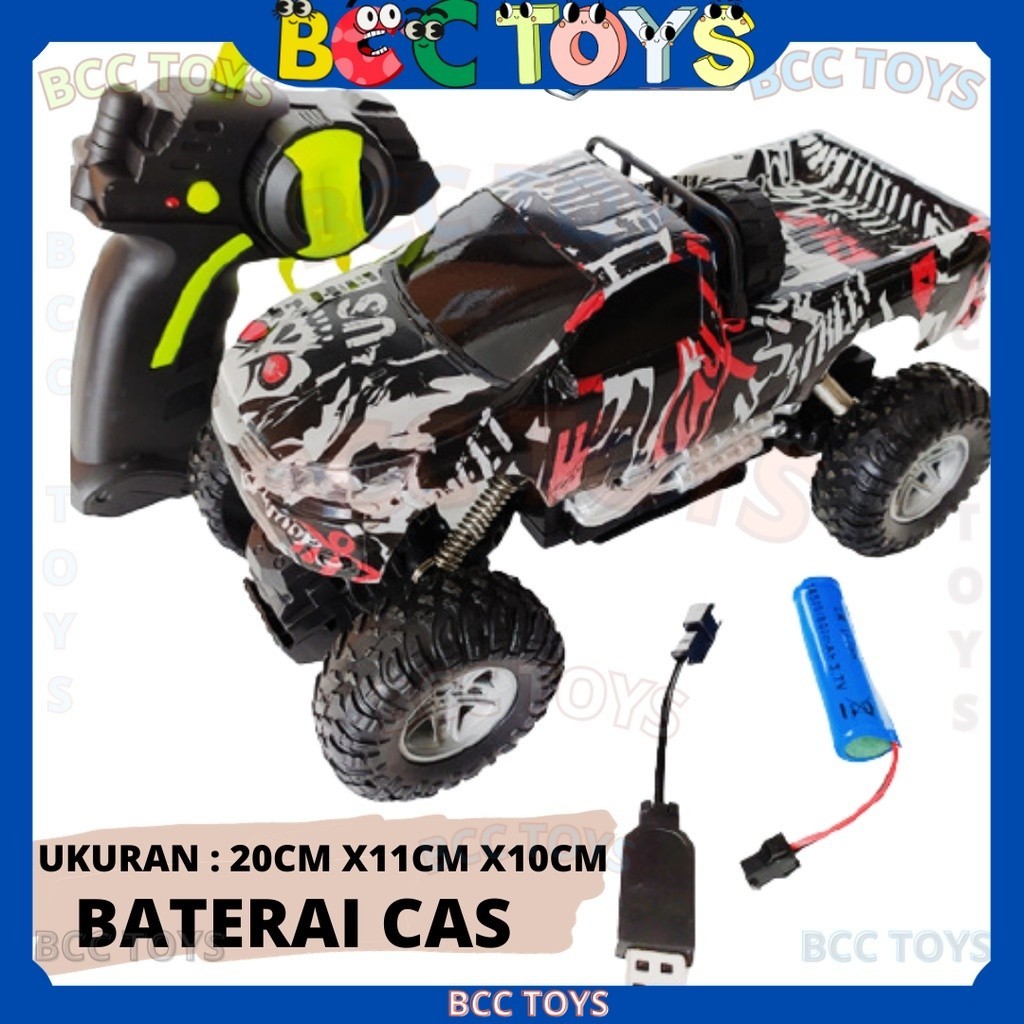 Jual RC CAR Jeep Pickup Rock Crawler 4 Mobil Remote Control Offroad JIP ...