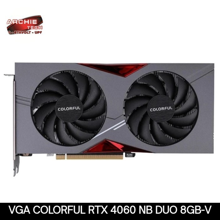 Jual VGA COLORFUL RTX 4060 NB DUO 8GB V 128BIT GDDR6 NVIDIA GeForce ...