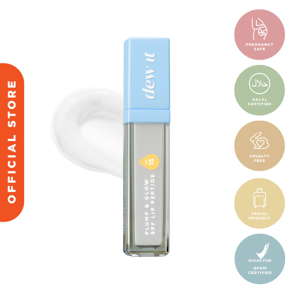 Jual MSBB - Dew It - Plump & Glow SPF Lip Peptide (Dewy You) | Shopee Indonesia