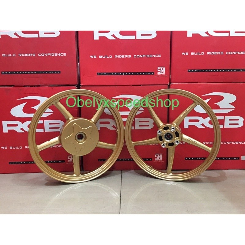 Jual Velg RCB SP522 Palang5 Honda Beat-Scoopy-Vario 110 Gold | Shopee ...