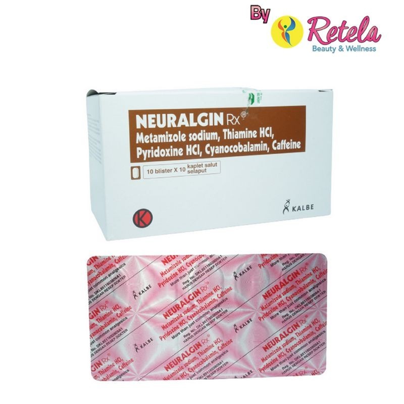 Jual Neuralgin Rx 500mg 1 Strip 10 Tablet / Pereda Nyeri / Sakit Kepala ...