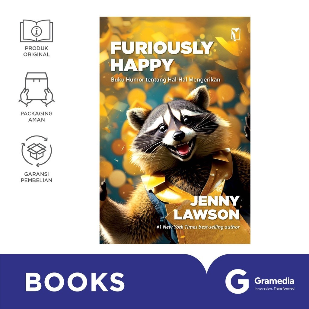 Jual Buku Furiously Happy (Jenny Lawson) | Shopee Indonesia