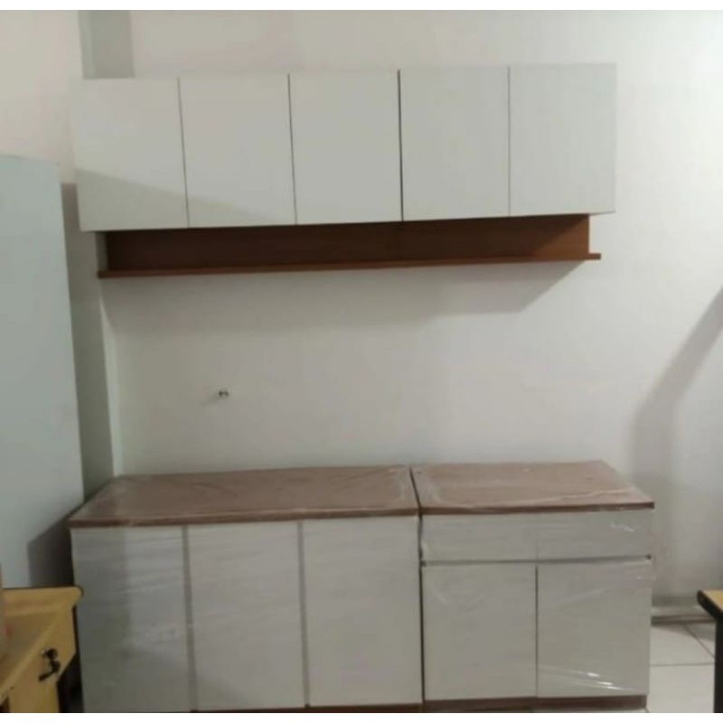 Jual RAK PIRING LEMARI GANTUNG DAPUR KITCHENSET ATS BAWAH PINTU 5 ...