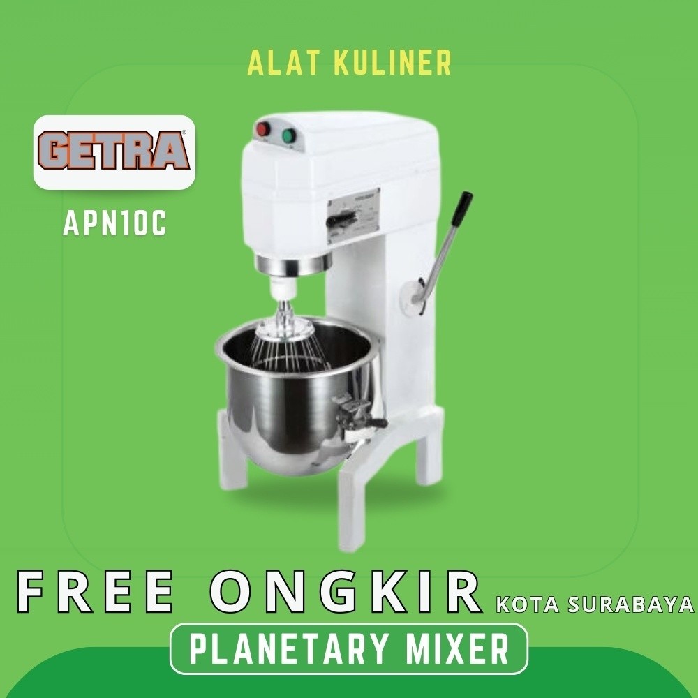 Jual PLANETARY MIXER 10 LITER GETRA APN10C MIXER ROTI 10 LITER GARANSI ...