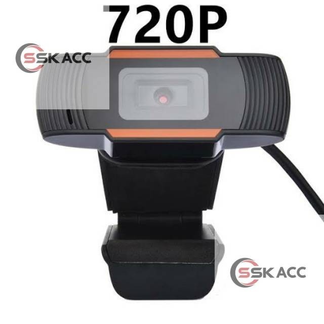 Jual Webcam HD 720p PC Cam with Mic SSKACC-KOMPUTER | Shopee Indonesia