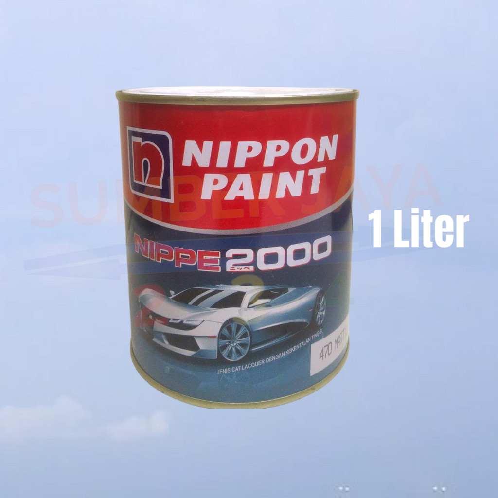 Jual Cat Duco Nippe 2000 Nippon Paint 1kg - Matt White (470) | Shopee Indonesia