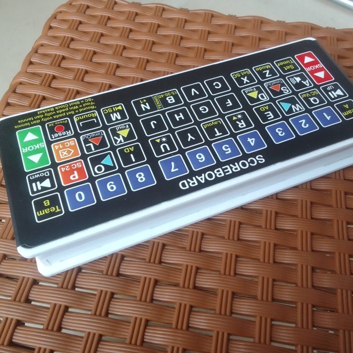 Jual Remote scoreboard QWERTY | Papan skor digital - Bluetooth | Shopee ...
