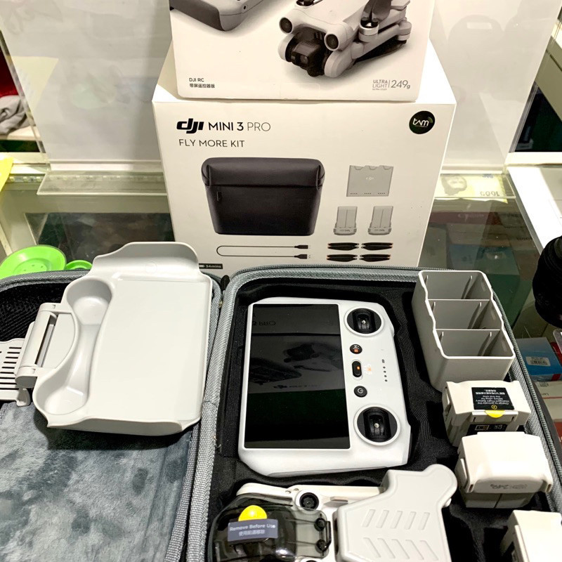 Jual DRONE DJI MINI PRO 3 FLY MORE KIT MULUS LIKE NEW | Shopee Indonesia