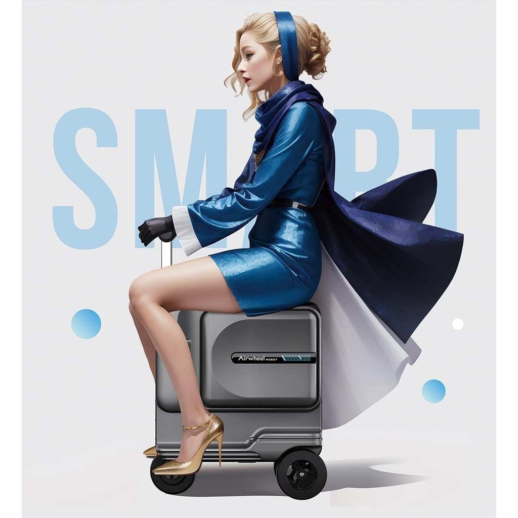 Jual Airwheel Koper SE3 Turbo Black | Shopee Indonesia