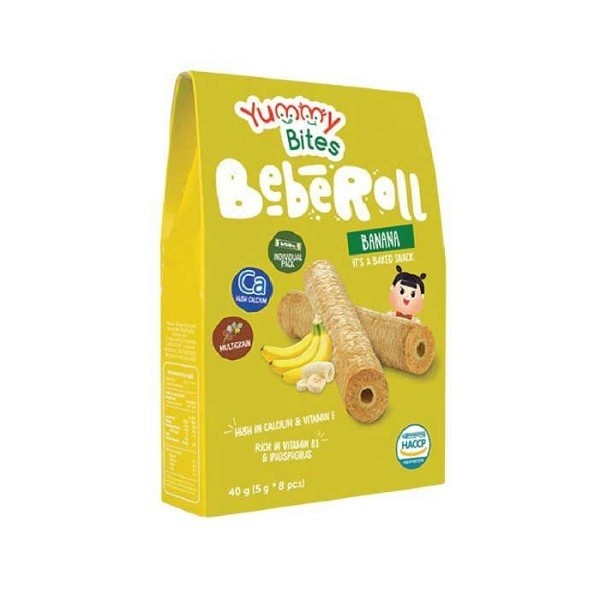 Jual YUMMY BITES BEBE ROLL BANANA 40G | Shopee Indonesia