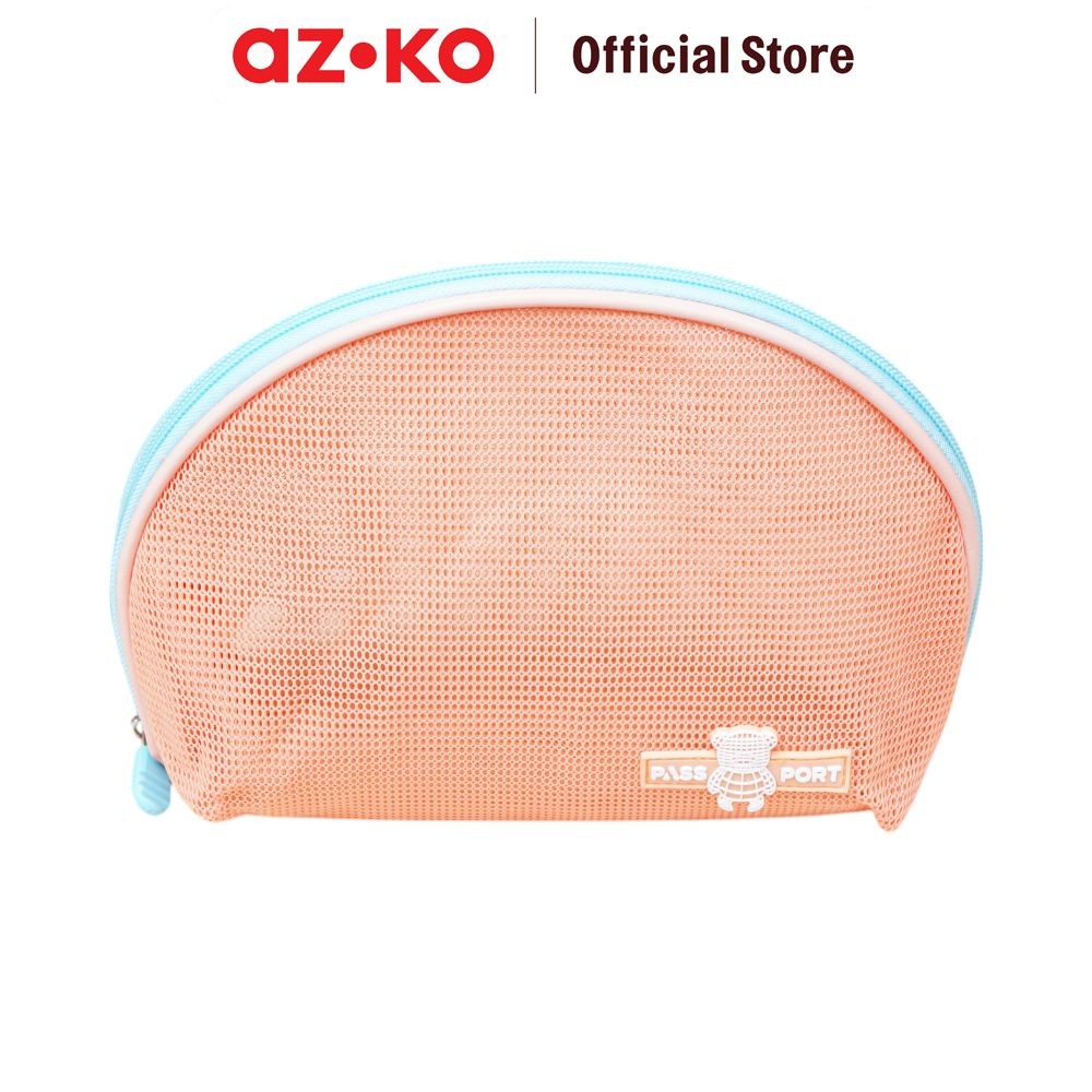 Jual AZKO Passport Orugana Pouch Organizer Half Moon - Oranye organizer ...