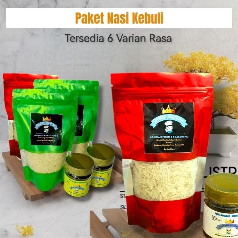 Jual BERAS BASMATI BUMBU INSTAN VARIAN KEBULI BRIYANI KABSAH SHAWARMA ...