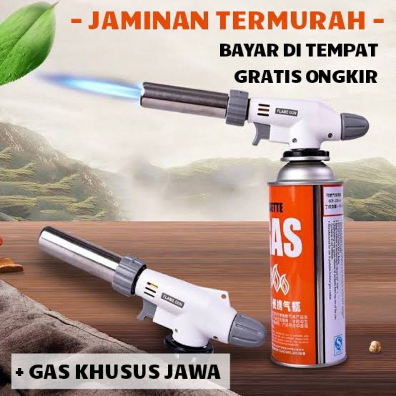 Jual Flame Gun / Kepala Flame gun / Gas torch / Blow Torch Portable BBQ | Shopee Indonesia