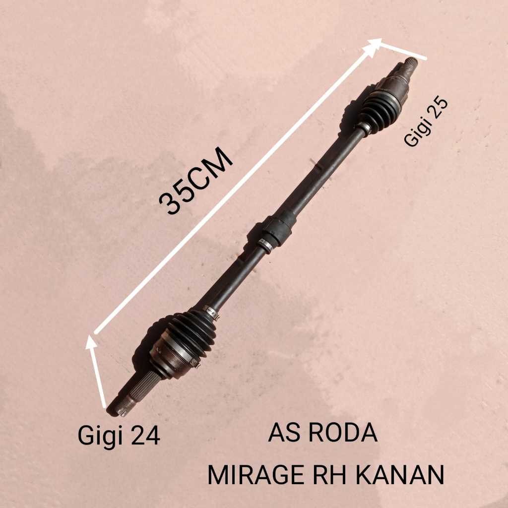 Jual Drive Shaft CV Joint Assy As Roda Mitsubishi Mirage Matic AT RH/LH Per Pcs | Shopee Indonesia