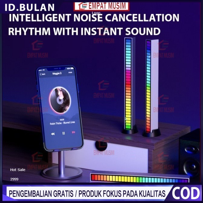Jual Z1 Lampu RGB Musik LED Bar Audio Spectrum Indicator RGB Ryhtm ...