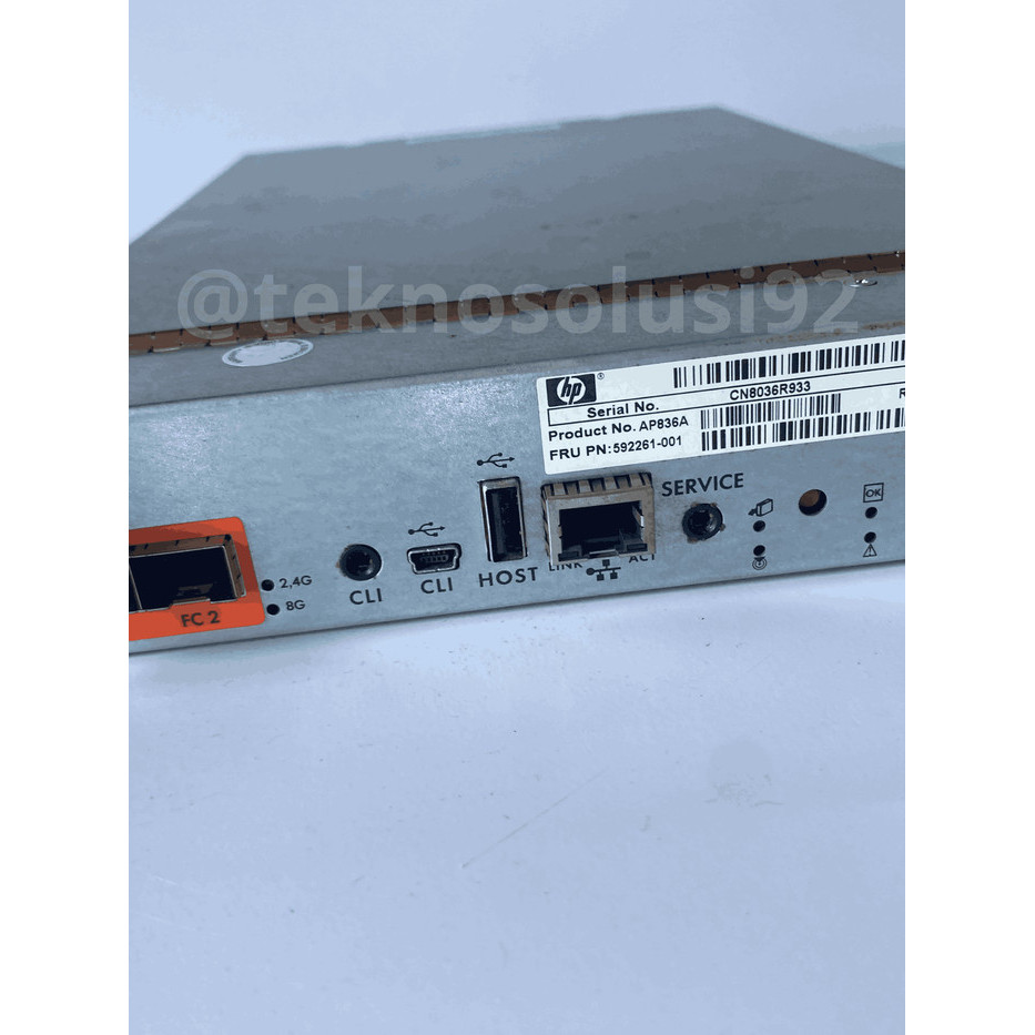 Jual HP AP836A 592261-001 - MSA P2000 Array Fibre Channel FC Controller ...