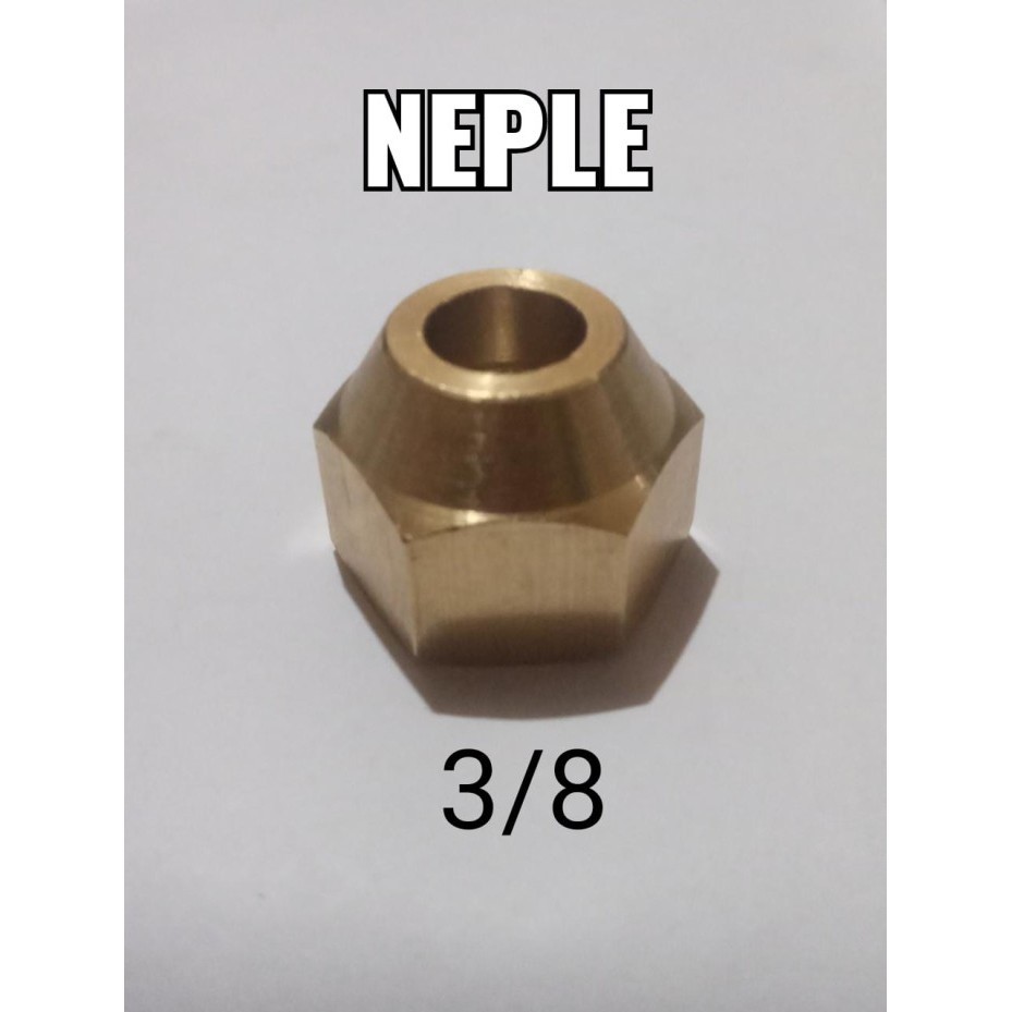 Jual BPET4 Nut Neple Nepel Pipa AC 3 Per 8 Tebal Original Panasonic | Shopee Indonesia