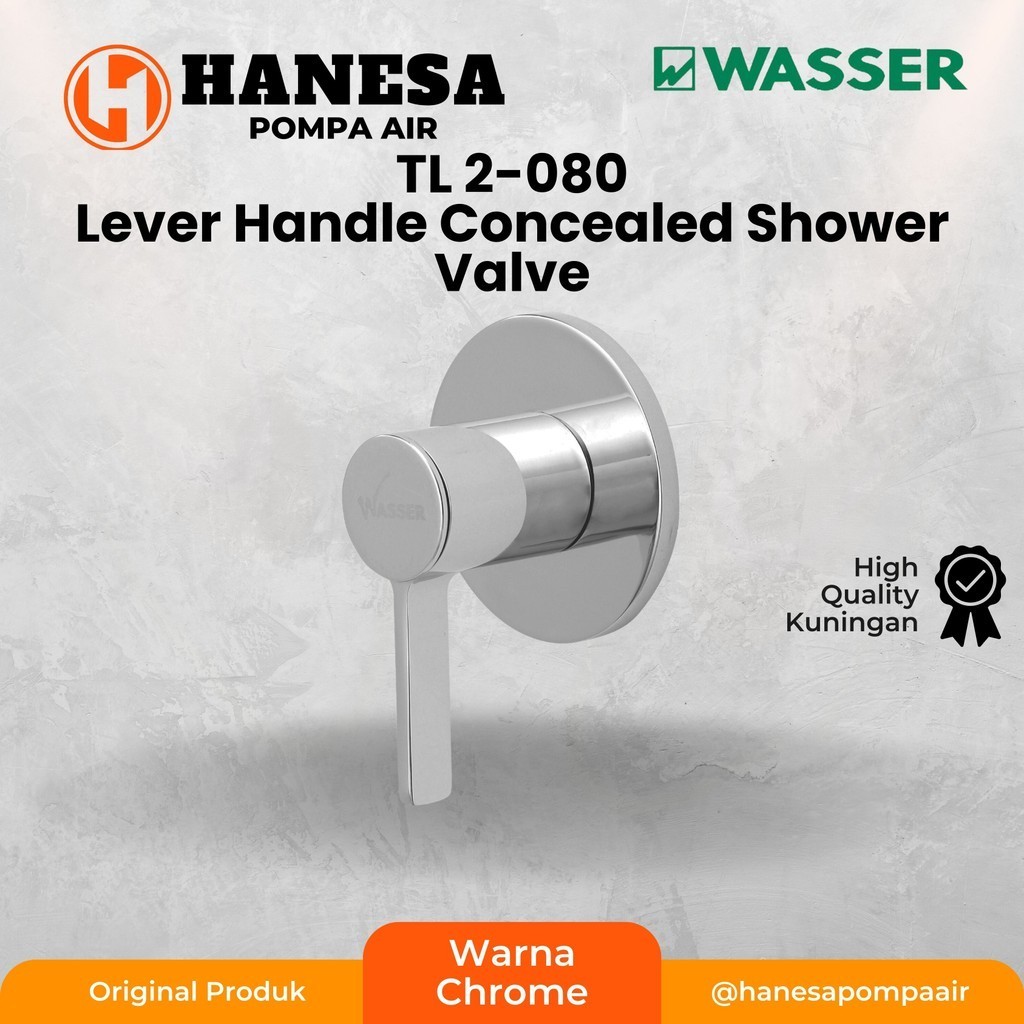 Jual WASSER TL2 - 080 (Lever Handle Concealed Shower Valve) | Shopee ...