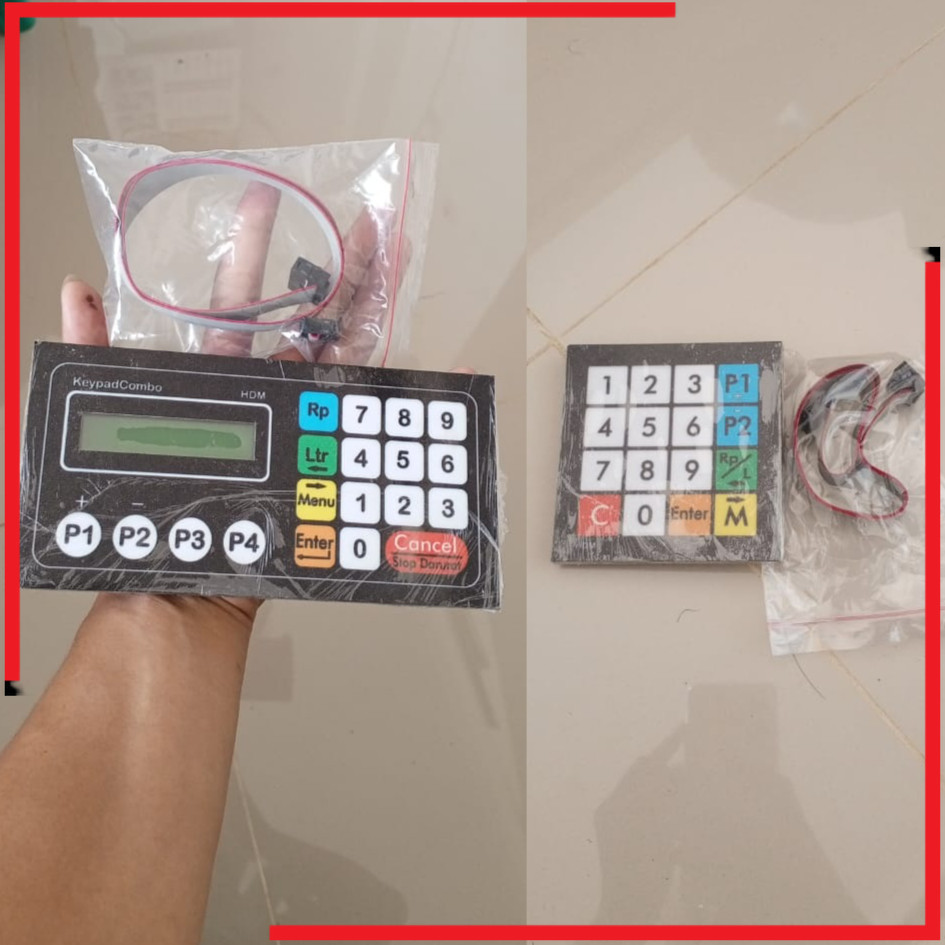 Jual Tombol Keypad Combo CPU Pom Mini HDM P1-P4 & Kipet Akrilik ...