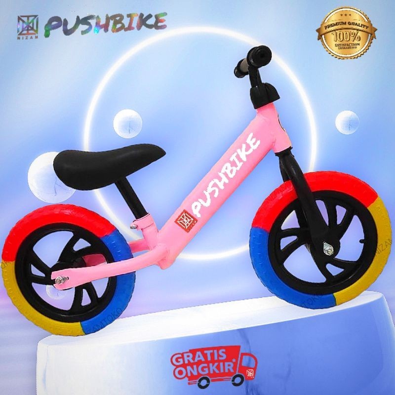 Jual GY74RF Mainan Sepeda Keseimbangan Anak Tanpa Pedal Pushbike ...