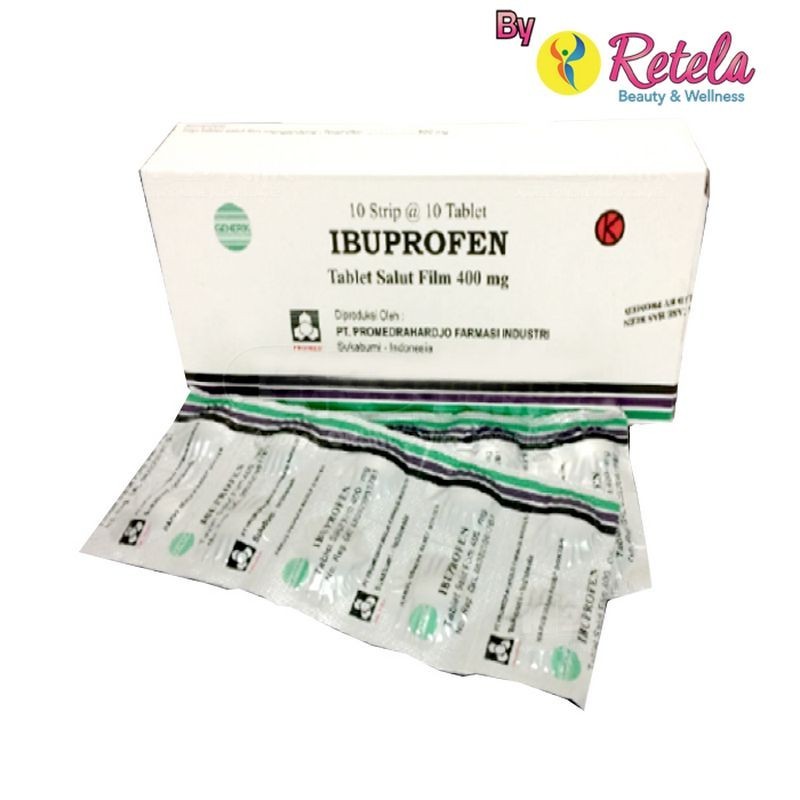 Jual Ibuprofen 400 MG 1 Strip 10 Tablet (Gen-Novapharin) | Shopee Indonesia