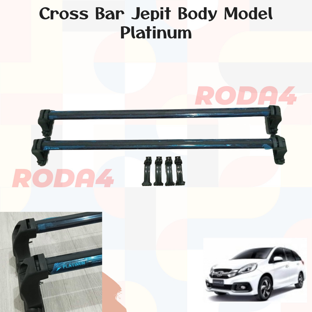 Jual Cross Bar / Kaki Rack Mobil Model Platinum Rack Jepit Body ...