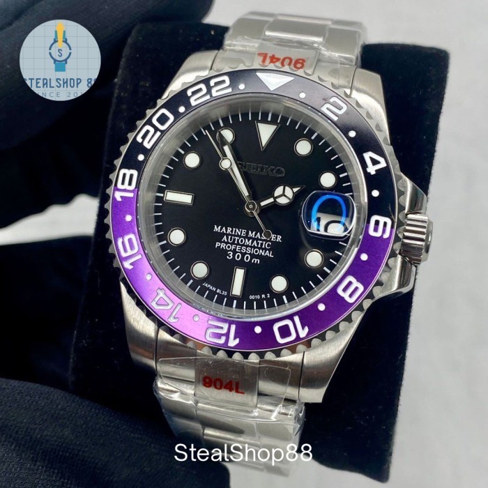 Jual Saba watch Patorani Joker NH35 Submariner Joker Jam Tangan SeikoMods | Shopee Indonesia