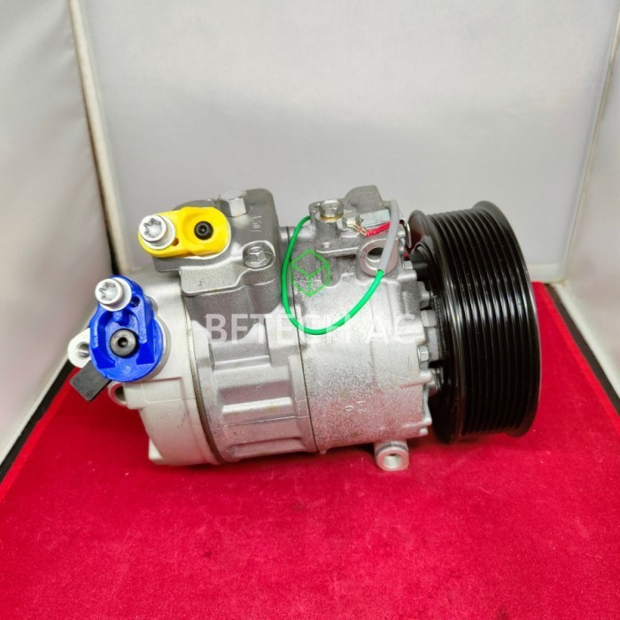 Jual KOMPRESOR MERCY ACTROS 9PK SWJ KOMPRESOR SPAREPART HVAC AUTO MOBIL ...
