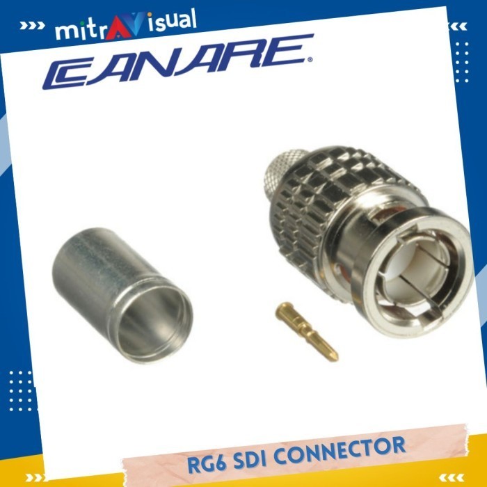 Jual Canare BCP-B5F RG6 SDI Connector | Shopee Indonesia