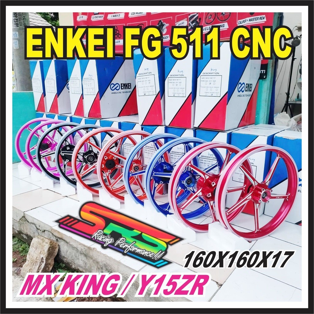 Jual VELG ENKEI FG511 MX KING / MX 150 / Y15ZR ORIGINAL ENKEI | Shopee Indonesia