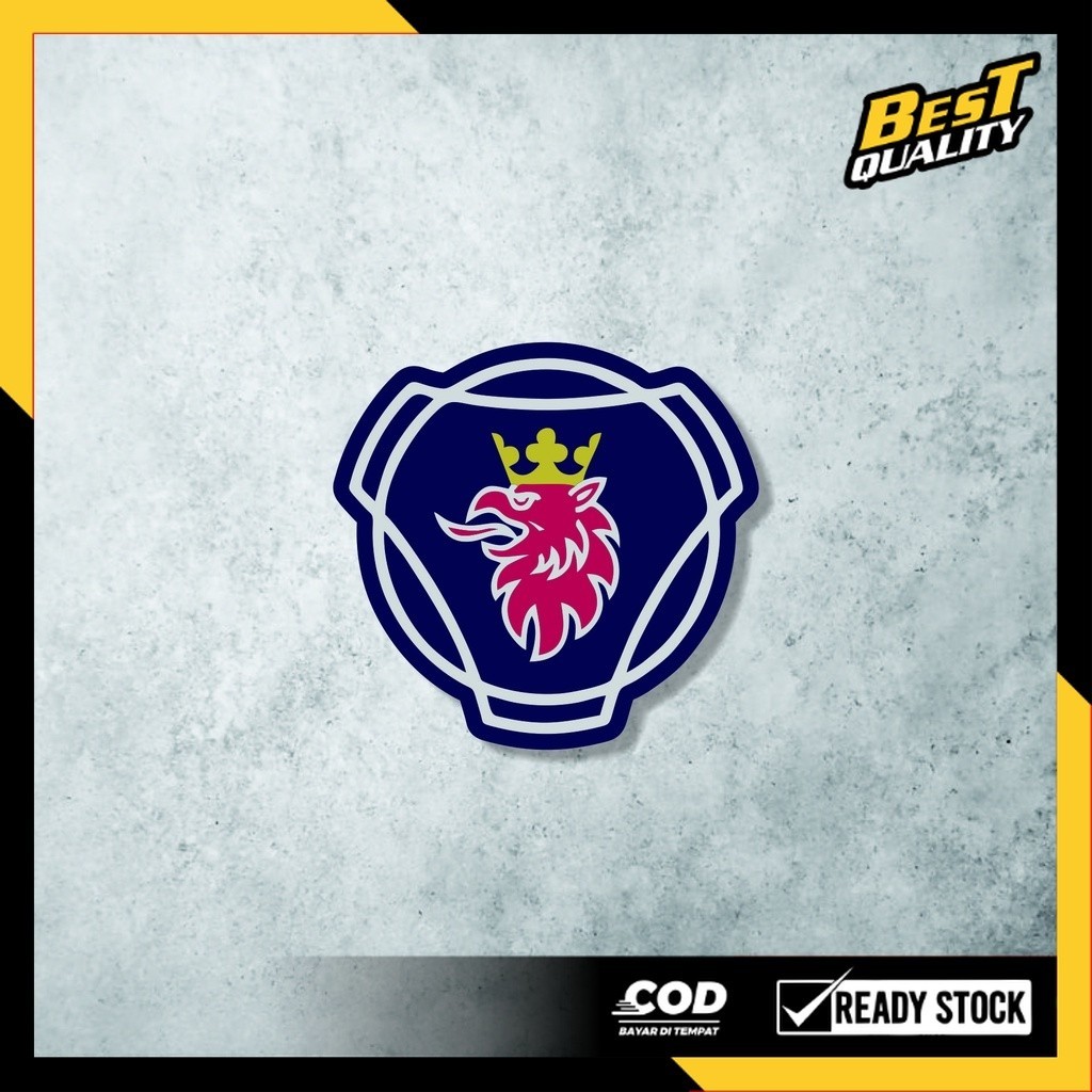 Jual Stiker Bus LOGO SCANIA - Sticker Setiker Bismania busMania Cutting ...