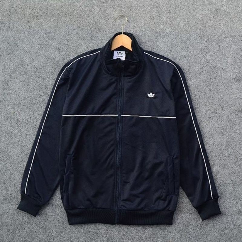 Jual jaket pria tracktop adidas/jaket tracktop pria/jaket outdoor pria/jaket tracktop pria ...