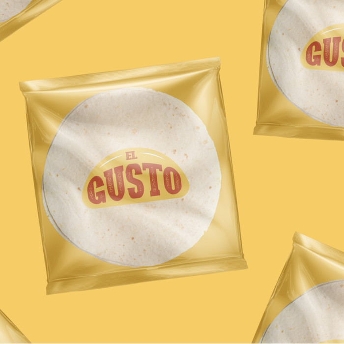 Jual GUSTO Flour Tortilla 25 cm 10 pc Kulit Kebab Wrap Taco 10 inch ...