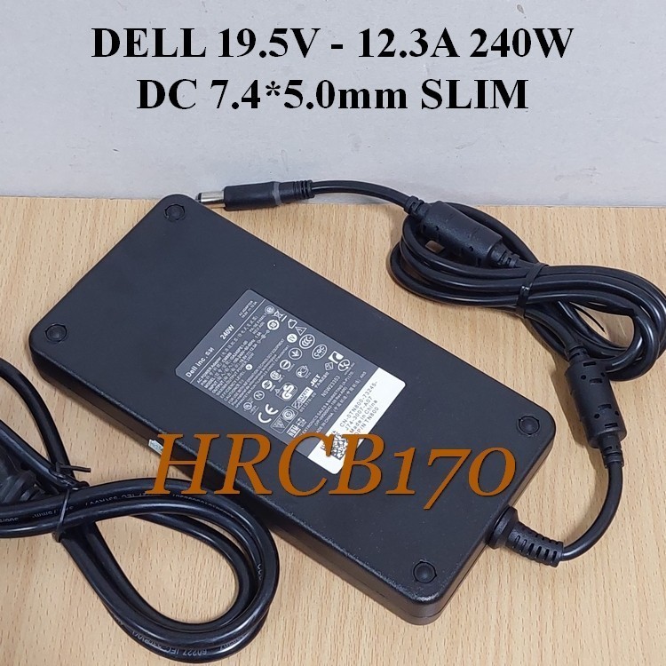 Jual Adaptor Charger Laptop DELL Precision M6400 M6800 Series 19.5V - 12.3a 240W -HRCB | Shopee ...