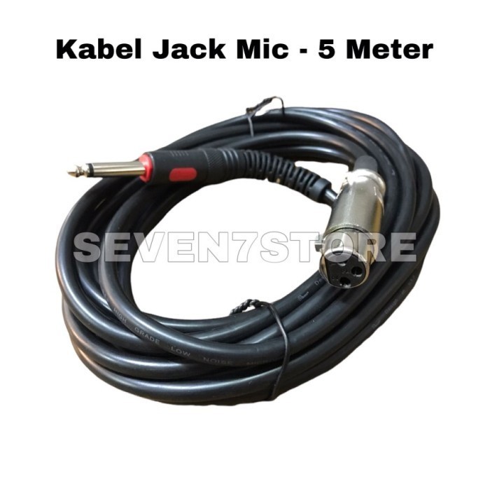 Jual Kabel Mic / Kabel Microphone 5 Meter | Shopee Indonesia