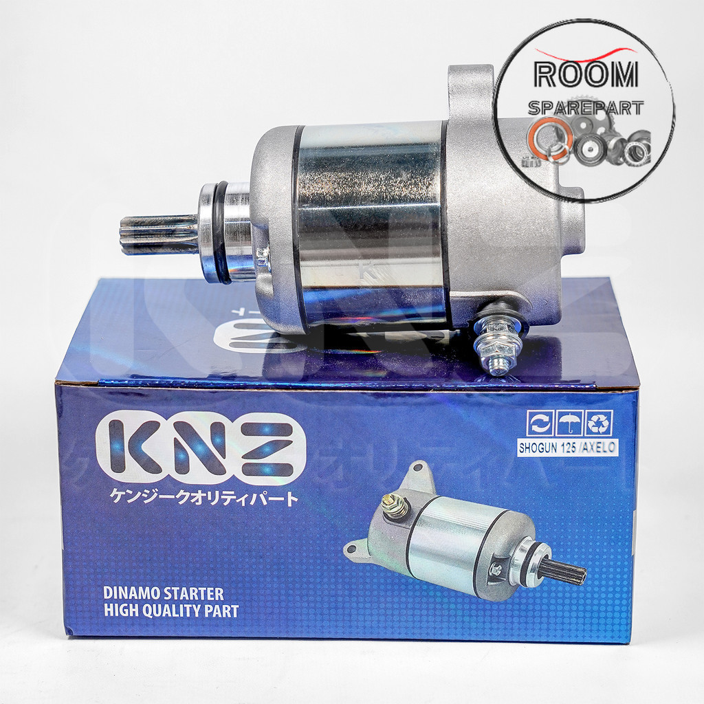 Jual Dinamo Starter Assy SHOGUN 125 AXELO Merk KNZ | Shopee Indonesia