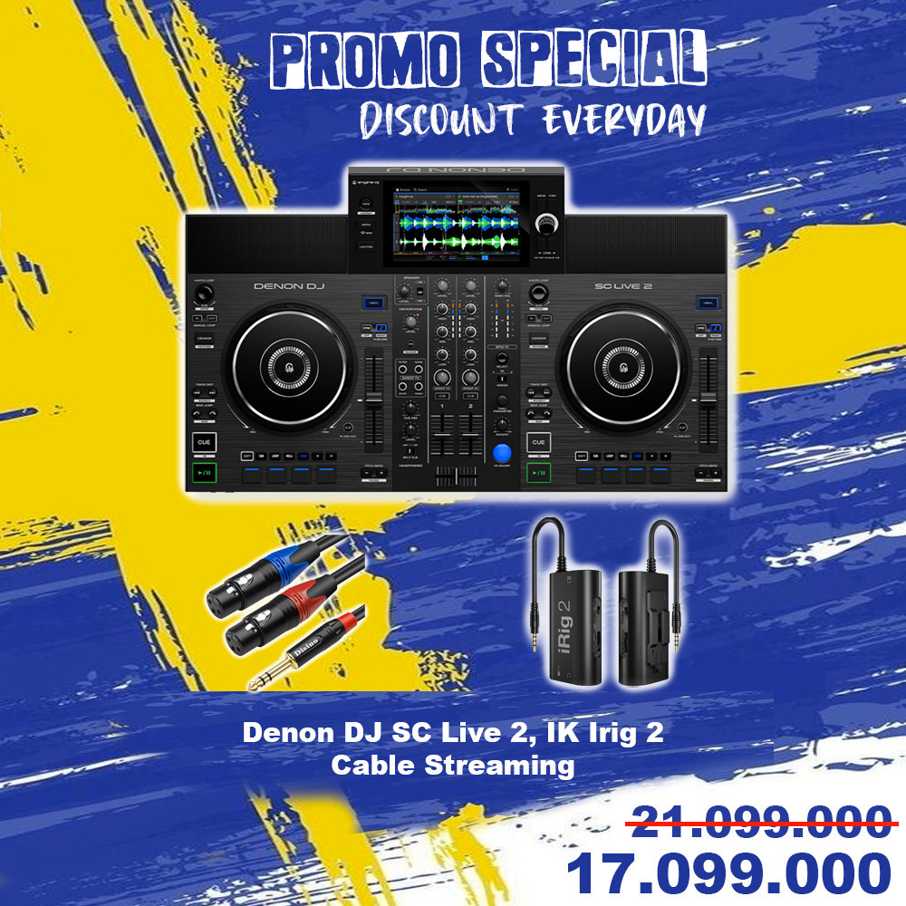 Jual Denon DJ SC Live 2 SCLIVE2 SC Live2 | Alat DJ live Streaming Paket Rekaman DJ | Irig 2 ...