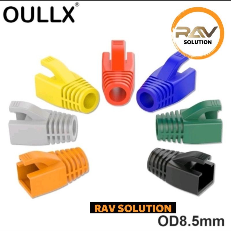 Jual PLUG BOOT RJ45 ISI 50 ( Sarung RJ45 ) | Shopee Indonesia