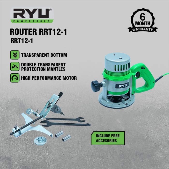 Jual RYU ROUTER RRT12-1 - MESIN PROFIL KAYU BESAR | Shopee Indonesia
