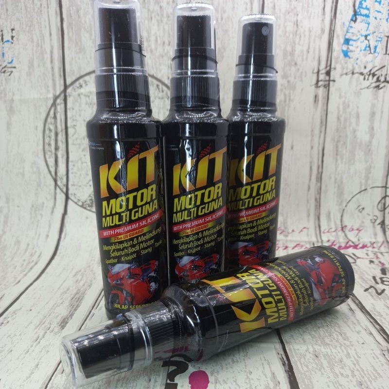 Jual KIT BOTOL 100ml/KIT Semprot/Pengkilap Body Motor Mobil/Pembersih ...